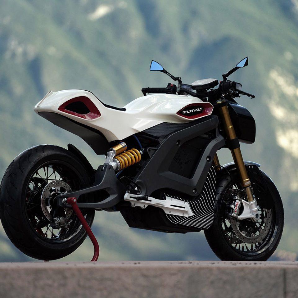 Finally a Luxury Customisable Motorcycle with CCS Charging
